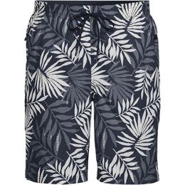 LANDS' END Badeshorts mit Hydroliner, 23 cm, Herren,  Blau, by Lands' End