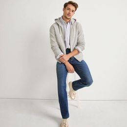 LANDS' END Performance-Jeans, Slim Fit, Herren,  Blau, by Lands' End