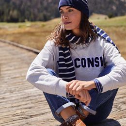 LANDS' END Sweatshirt SERIOUS SWEATS, Damen,  Sonstige, Baumwoll-Mischung/Polyester-Mischung, by Lands' End