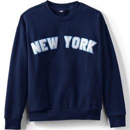 LANDS' END Sweatshirt SERIOUS SWEATS, Damen,  Sonstige, Baumwoll-Mischung/Polyester-Mischung, by Lands' End