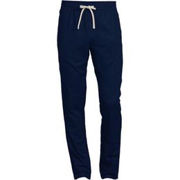 LANDS' END Schlupfbund-Chino, Herren,  Blau, Baumwolle/Leinen, by Lands' End