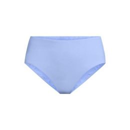 LANDS' END Bikinihose, Mid Waist, Damen,  Blau, Nylon-Mischung, by Lands' End