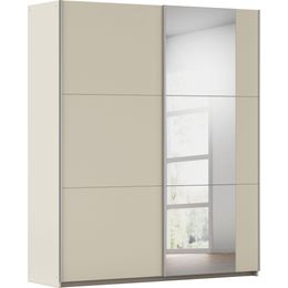 Schwebetürenschrank Rauch "Kleiderschrank Garderobe TOPSELLER AURELIO mit 3 Ausstattungsvarianten", beige (champagner), B:175cm H:210cm T:59cm, Holzwerkstoff, Schränke, 3 verschiedene Ausstattungsvarianten Griffe aus Metall MADE IN GERMANY