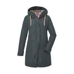 G.I.G.A. by Killtec Parka "GW 13 WMN PRK", Damen, Gr. 46, grau (graugrün), Obermaterial: 88% Polyester 12% Baumwolle, Innenfutter: 100% Polyester, Füllung: 100% Polyester, G.I.G.A. DX BY KILLTEC, sportlich, Jacken