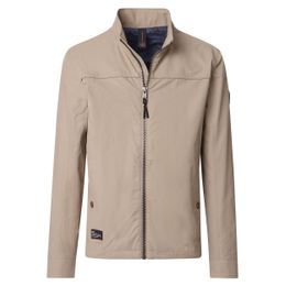 Langjacke Casamoda "Casamoda Jacke uni", Herren, Gr. L, beige, 100% Baumwolle, Jacken