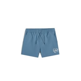 O`Neill Badeshorts O'NEILL, Mädchen, Gr. 140 (134), N-Gr, rot (copen blau), Obermaterial: 100% Polyester, sportlich, Badehosen