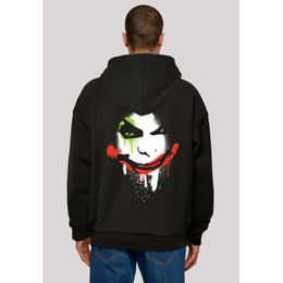 Kapuzenpullover F4NT4STIC "DC Comics Batman City Joker Face", Herren, Gr. L, schwarz, Obermaterial: 100% Baumwolle, oversize, Pullover Kapuzenpullover, Print