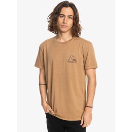 Quiksilver T-Shirt »Rolling Circle« Tannin XS XS Material: Leichter Jersey-Stoff aus Baumwolle
