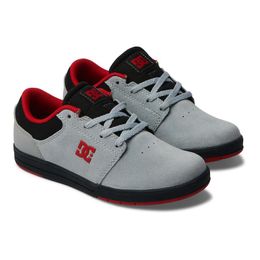 DC Shoes Sneaker »Crisis 2« Grey/Red 12(29) 12(29) Obermaterial: Obermaterial aus Leder [Kuh]