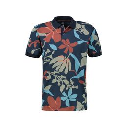 Lerros Poloshirt »Herren-Poloshirt in Übergrößen« CLASSIC NAVY 3XL 3XL Poloshirt, floral bedruckt