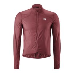 Gonso Damen Fahrradjacke &raquo;Road Jacket Wind M&laquo; Herren Radjacke, atmungsaktive Rennrad-Windjacke, Funktionsjacke rot 4XL