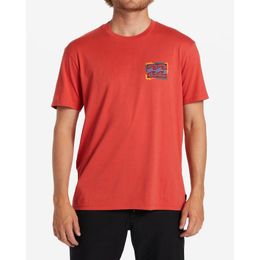 Billabong T-Shirt &raquo;Crayon Wave&laquo; Coral XS XS Stoff: Baumwollstoff [160 g/m2]