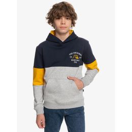 Quiksilver Kapuzensweatshirt &raquo;School Time&laquo; Navy Blazer 12(148-156cm) 12(148-156cm) Stoff: Baumwolle und ...