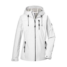 G.I.G.A. by Killtec G.I.G.A. DX BY KILLTEC Softshelljacke &raquo;GS 74 WMN SFTSHLL JCKT&laquo; Softshelljacke: wasserabweisend, winddicht, PFAS-frei impr&auml;gniert naturwei&szlig; 40 40...