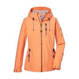 G.I.G.A. by Killtec G.I.G.A. DX BY KILLTEC Softshelljacke &raquo;GS 74 WMN SFTSHLL JCKT&laquo; Softshelljacke: wasserabweisend, winddicht, PFAS-frei impr&auml;gniert apricot 38 38...