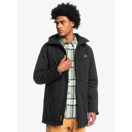Quiksilver Parka »New Skyward« schwarz L L Material: Mischgewebe aus Baumwolle und Nylon