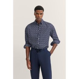 Bugatti Damen Bugatti Langarmhemd mit Button-Down-Kragen XXL, Normalgr&ouml;&szlig;en