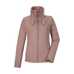 G.I.G.A. by Killtec G.I.G.A. DX BY KILLTEC Fleecejacke &raquo;GS 80 WMN KNTFLC JCKT&laquo; Strickfleecejacke mit Stehkragen, Melange Optik taupe 44 44 Damen Strickfleecejacke in...