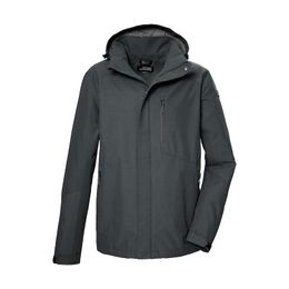 Killtec Outdoorjacke »KOS 256 MN JCKT_CARLEB« Wasser- und winddichte Herrenjacke, atmungsaktiv, abnehmbare Kapuze dunkelgrün XL XL Herren...