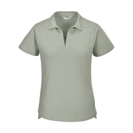 Killtec T-Shirt &raquo;KOS 21 WMN TSHRT&laquo;, Leichtes, schnelltrocknendes Shirt mit Streifen und femininer Passform graugr&uuml;n 42 42 Damen Funktions T-Shirt