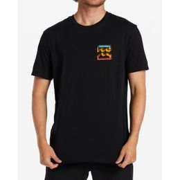 Billabong T-Shirt &raquo;Crayon Wave&laquo; schwarz XL XL Stoff: Baumwollstoff [160 g/m2]