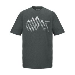 Killtec T-Shirt &raquo;KOS 106 MN TSHRT&laquo; Superleichtes, schnelltrocknendes Herren T-Shirt mit Berg-Print dunkelgr&uuml;n S S Herren Funktions T-Shirt