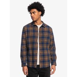 Quiksilver Flanellhemd »Ganaway Stretch« Insignia Blue Ganaway L - US-Größen US-Größen L Material: Mischgewebe aus Baumwolle und Elasthan...