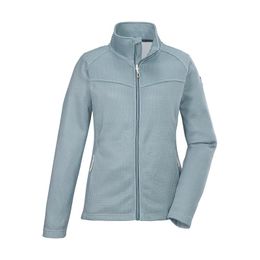 Killtec Fleecejacke »KOS 90 WMN FLC JCKT« Elegante Strickfleecejacke mit Stretch, Kinnschutz und Zipper-Taschen royalblau 44 44 Damen...