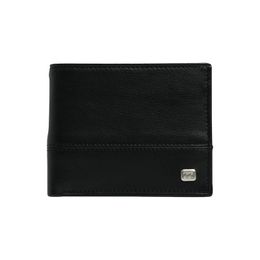 Billabong Brieftasche »Dimension 2-in-1« schwarz Billabong DIMENSION 2IN1 LEATHER WALLET