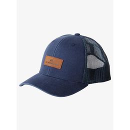 Quiksilver Trucker Cap »Down Thech« Crown Blue Einheitsgröße Einheitsgröße Gebogener Schirm