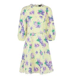 Marc Cain - Leinen-Kleid, gelb, Gr. 36 / S - Leinen