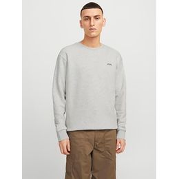 Jack & Jones Jack & Jones Sweatshirt in Grau - 74% | Gr&ouml;&szlig;e XL | Herren-plussize