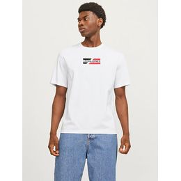 Jack & Jones Jack & Jones Shirt in Weiss - 50% | Gr&ouml;&szlig;e S | Herren-plussize