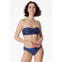 Schiesser Bikini-Oberteil in Dunkelblau - 69% | Gr&ouml;&szlig;e L | Damen-bademode