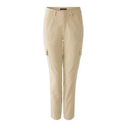 Oui Cargohose in Beige - 80% | Gr&ouml;&szlig;e 36 | Damenhosen