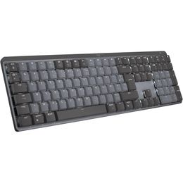 Logitech Tastatur AZERTY Französisch Wireless mit Hintergrundbeleuchtung MX mechanical