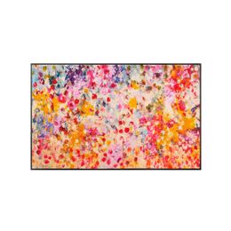 Fu&szlig;matte, Rosa, Gr. 75x120 cm - rechteckig, wash+dry by Kleen-Tex, Fu&szlig;matten, Material: Polyamid. R&uuml;ckseite: Gummi