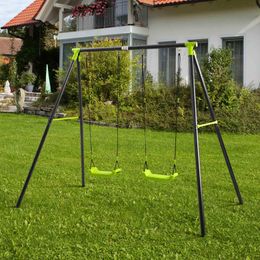 BABY VIVO Kinderschaukel / Schaukelgestell - Doppelschaukel bis 100 kg