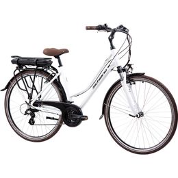 Schiano E-Ride Pedelec Damenfahrrad 28 Zoll E Bike 160-170cm Elektro Fahrrad retro Cityrad