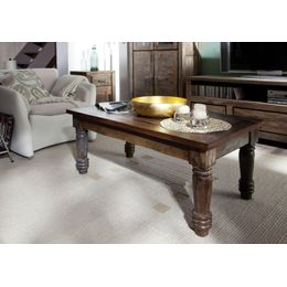 Couchtisch Altholz 110x60x45 mehrfarbig lackiert FABLE #06