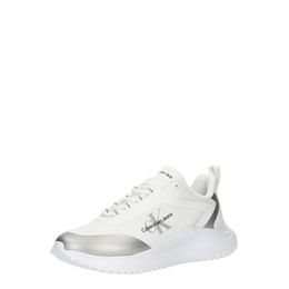 Calvin Klein Jeans Sneaker Damen Größe 38 schwarz / silber / weiß