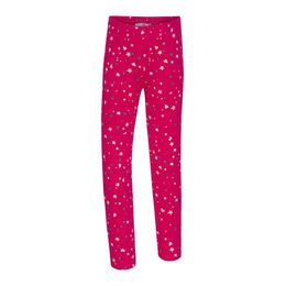 happy girls Leggings Mädchen Größe 128 blau / himbeer / silber / weiß