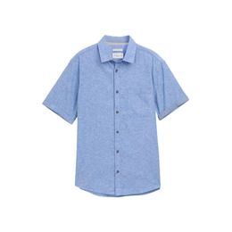Tom Tailor Button Up Shirt male Blue size 3XL