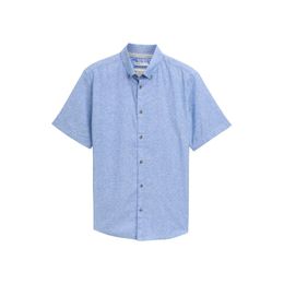 Tom Tailor Button Up Shirt male Blue size M