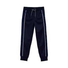 WE Fashion Jogginghose Jungen Größe 158 dunkelblau / weiß