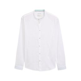 Tom Tailor Button Up Shirt male White size 3XL