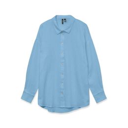V&eacute;ro Moda VERO MODA Bluse 'VMNatali Nia' Damen Gr&ouml;&szlig;e M hellblau
