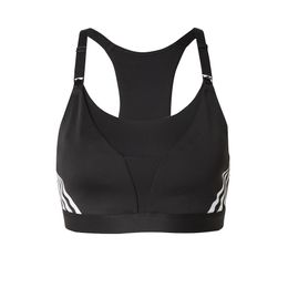 adidas Performance Umstand Sport-BH 'Powerimpact Luxe' Damen Gr&ouml;&szlig;e XXXL/4XL schwarz / wei&szlig;