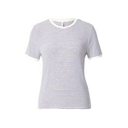 Only T-Shirt 'ONLTINE' Damen Gr&ouml;&szlig;e XL violettblau / wei&szlig;