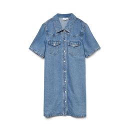 V&eacute;ro Moda Vero Moda Shirt Dress 'AUSTIN' female Blue size M